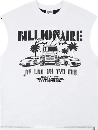Billionaire Boys Club débardeur Ride - Blanc