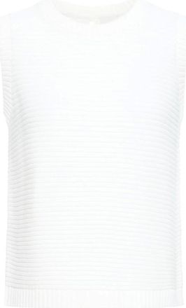 Ichi Ichi, Femme, Tops, Blanc, Taille: 38 FR Hauts sans manches