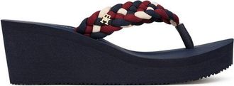 Tommy Hilfiger Zehentrenner Th Wedge Braided Summer Sandal FW0FW09198 Bunt