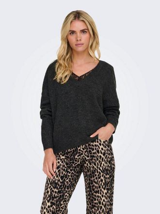 Only Strickpullover ONLManifesta (1-tlg) Spitze