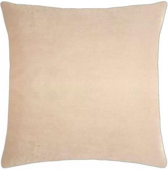 Pad Kissenhülle, Kissenbezug - Elegance - Samt - 100% Polyester - Farbe: Natural/beige - 50 x 50 cm