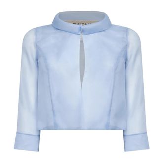 Blanca Vita Bainka Jacke mit Trichterkragen - - Jackets - Damen - Blau - XS