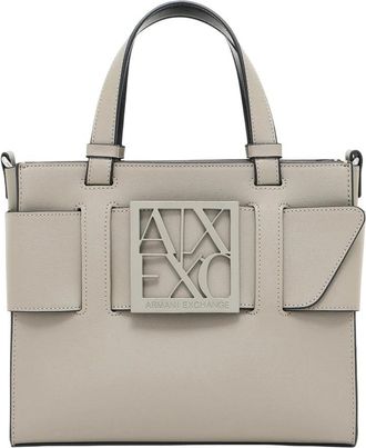 A|X Armani Exchange Femme, Sacs, Beige, Taille: ONE Size Sac cabas