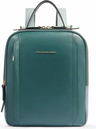 Piquadro Femme, Sacs, Vert, Taille: ONE Size Sac &agrave; dos pour iPad