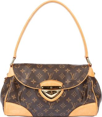 Louis Vuitton Crossbody Bags - Louis Vuitton Canvas Monogram Beverly MM Shoulder - Gr. unisize - in Braun - f&uuml;r Damen