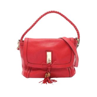Gucci Sac bandouli&egrave;re vintage Pre-owned - Femme - Pre-owned - Rouge - Taille: ONE Size