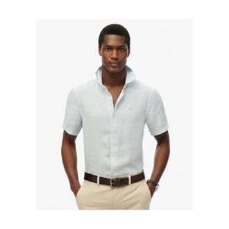 Superdry Chemise Sd Emb Vacation Linen Ss