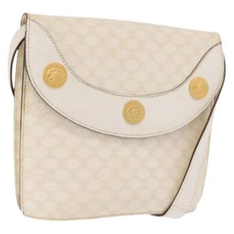 Celine Sac bandouli&egrave;re en plastique Pre-owned - Femme - Pre-owned - Blanc - Taille: ONE Size