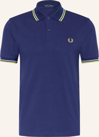 Fred Perry Piqu&eacute;-Poloshirt blau