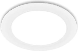 Briloner 1x LED Einbaustrahler 230V flach, neutralweißes Licht, 18W, 1980lm, LED Spot, Deckenspots, Spots 230V, Einbauleuchten, Einbauspots, Deckenstrahler, 68