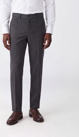 Seventy Straight Fit Chino-Hose aus Wollmischung mit Bundfalten