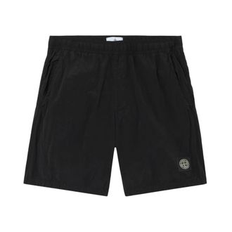 Stone Island Homme, Shorts, Noir, Taille: M Nylon Metal Swim Shorts