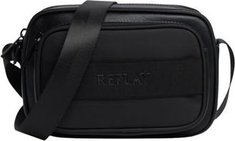 Replay Fm3744, Sac à bandoulière Hommes, 0098 Black, Mittelgroße