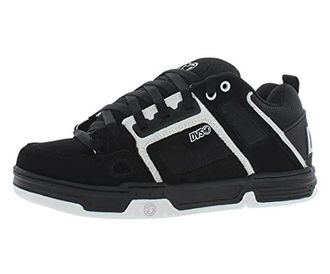 DVS Homme Comanche Chaussures de Skateboard, Noir Black White Nubuck, 44.5 EU