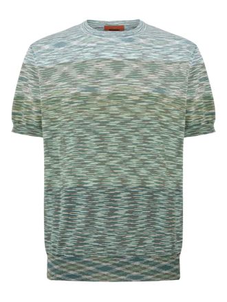 Missoni t-shirt en coton - Vert