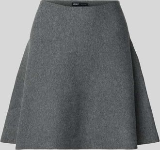 Only Ausgestellter Mini-Rock in Ripp-Optik Modell COCO