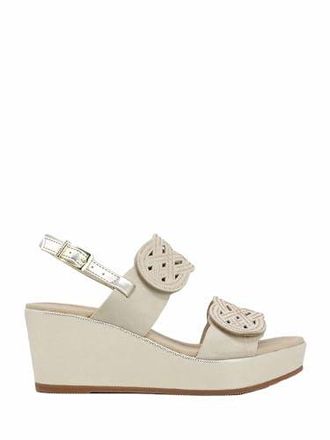 Valleverde Sandales compensées Beige 32210, beige, 41