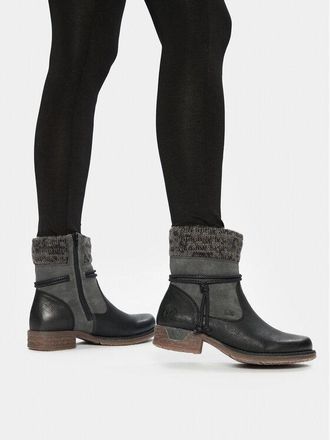 Rieker Stiefeletten 79688-00 Schwarz