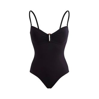 Vilebrequin Femme, Maillots de bain, Noir, Taille: 38 FR Maillot de bain une pi&egrave;ce bandeau uni
