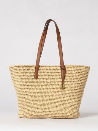 Lauren Ralph Lauren Schultertasche Damen Farbe Natural