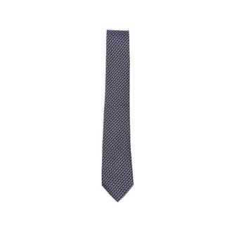 Ferragamo Gancini-pattern Silk Tie