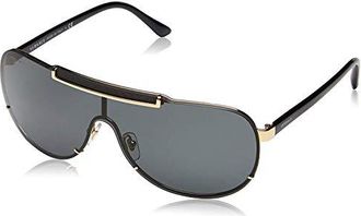 Versace homme 0VE2140 100287 1 Montures de lunettes, Or (Gold/Gray)