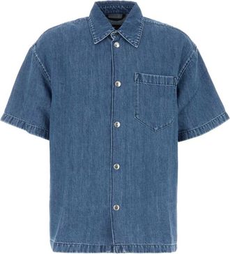 7 For All Mankind Homme, Chemises, Bleu, Taille: L Cloudbreak Overshirt