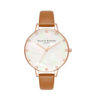 Olivia Burton Femme, Accessoires, Blanc, Taille: ONE Size Montre Cadran Nacre
