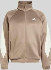 adidas Relaxed Fit Sweatjacke aus Baumwoll-Mix