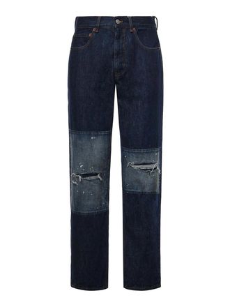 Maison Margiela Jean Droit - Bleu