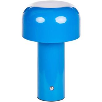 Beliani Beliani - Lampe &agrave; Poser Moderne en Fer Int&eacute;rieur et Ext&eacute;rieur Bleu Bes
