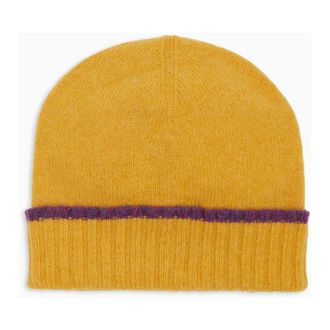 Gallo Gallo, unisex, Accessoires, Jaune, Taille: ONE Size Berretto risvolto