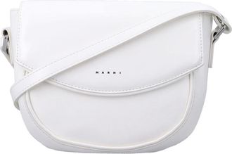 Marni Femme, Sacs, Blanc, Taille: ONE Size Smile Bag