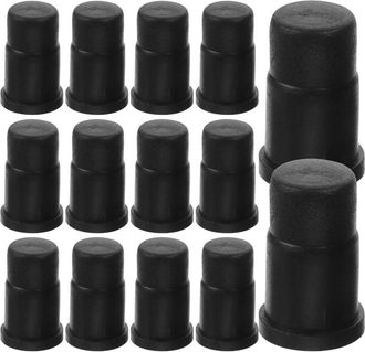 Hemobllo Ciieeo 50 St&uuml;ck Lenkrollenh&uuml;lsen aus Robustem Material 19X32mm Rollenaufnahmeeins&auml;tze f&uuml;r M&ouml;bel mit Gewindestangen Stabile M&ouml;belsteckdosen f&uuml;r B&uuml;ro un