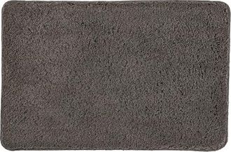 Kleine Wolke Badteppich Scott mit 50 x 40 cm in Schiefer aus 100% Polyester