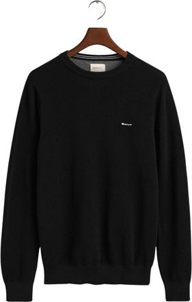 GANT Cotton Pique C-Neck Strickpullover