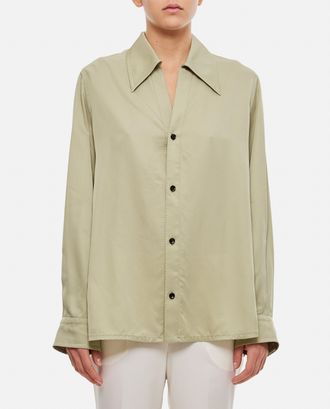 Bottega Veneta Hemd Aus Viskose-twill