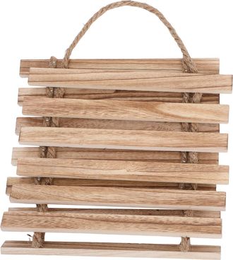 Yardwe Holz Rankgitter f&uuml;r Wand Montieren H&auml;ngeregal f&uuml;r Pflanzen Blumenst&auml;nder f&uuml;r Blument&ouml;pfe H&auml;ngender Topfhalter f&uuml;r Au&szlig;enbereich St&auml;nder f&uuml;r Zimmerpflan