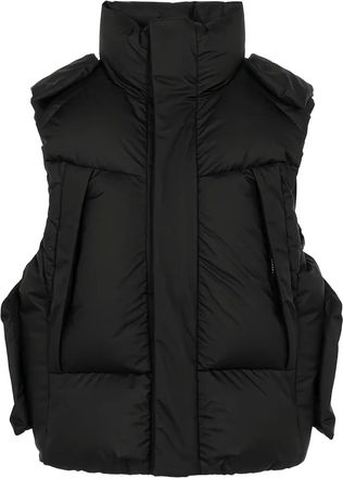 Juun.J doudoune zippée à capuche - Noir