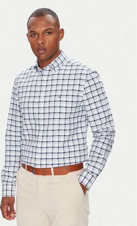 Tommy Hilfiger Hemd Heritage Oxford MW0MW39461 Blau Regular Fit