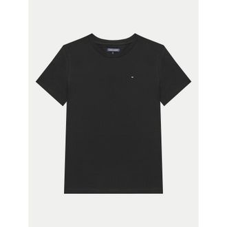 Tommy Hilfiger T-Shirt KB0KB04140 D Schwarz Regular Fit