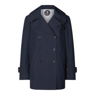 Save The Duck Blaue Jacke f&uuml;r M&auml;nner und Frauen - - Coats - Damen - Blau - L