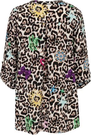 Doris Streich Blusentop mit Leo-Print