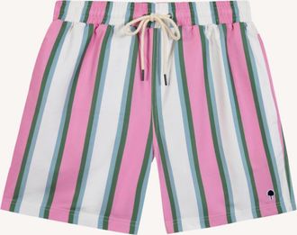 Faguo Short de bain rose et vert - MIMIZAN