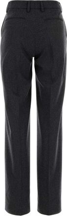 Pantaloni Torino Womens Graphite Wool Blend Ambra Pant Grigio Pantaloni Trousers