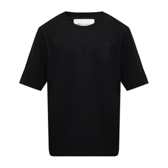 Ami Homme, Tops, Noir, Taille: XL T-shirt De Coeur