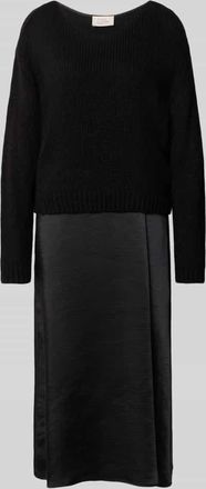 robe légère Midikleid im Double-Layer-Look