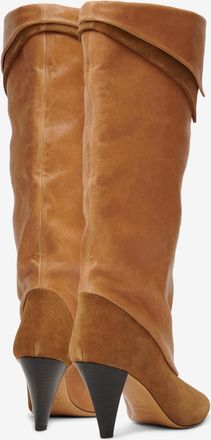 Isabel Marant Bottes Lezra - Femme - Cognac - Taille37 - Isabel Marant