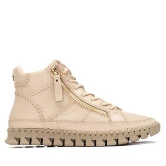 Carmela Femme 162708 Bottines Plates, Beige, 36 EU