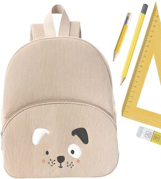 Generic Rucksack F&uuml;r M&auml;dchen - Kleine Tragetasche Aus Pl&uuml;schstoff, Niedliche Tier-Schultrage, Leichtes Aufbewahrungspaket Mit Rei&szlig;verschluss, Sanft Gestaltet 
